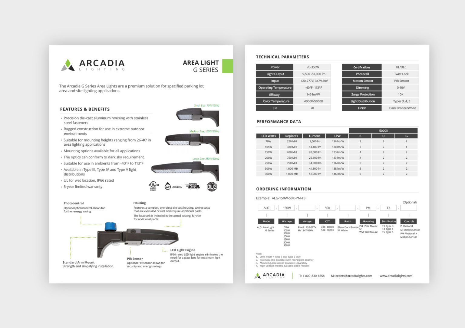 Arcadia Lighting - Spark Creative